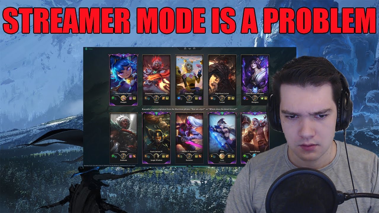 Streamer Mode Is A Problem Youtube