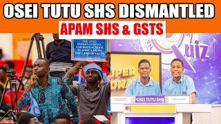 Osei Tutu Shs Dismantle Apam Shs Gsts To Qualify To Semi Finals Of Nsmq ...