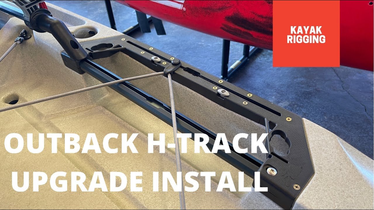 Hobie Outback H Rail Upgrade Kit For H Track Deluxe Kayak Rigging