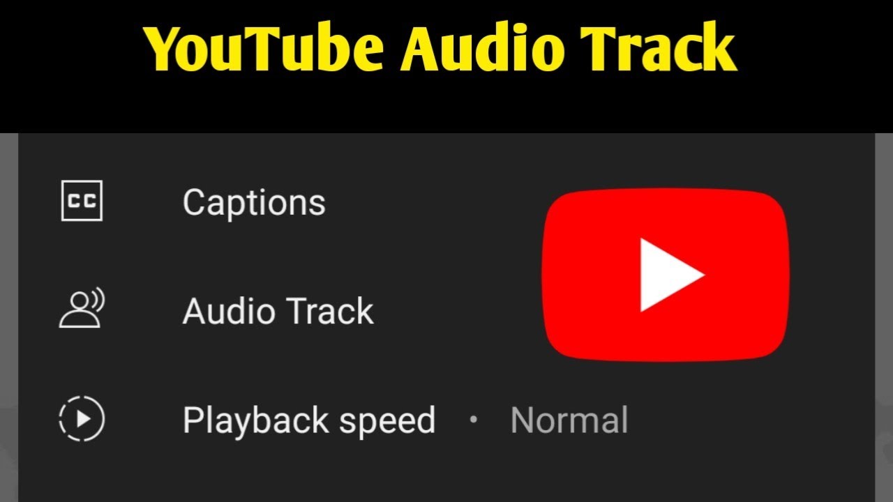 Youtube Audio Track вђјпёџ Youtube