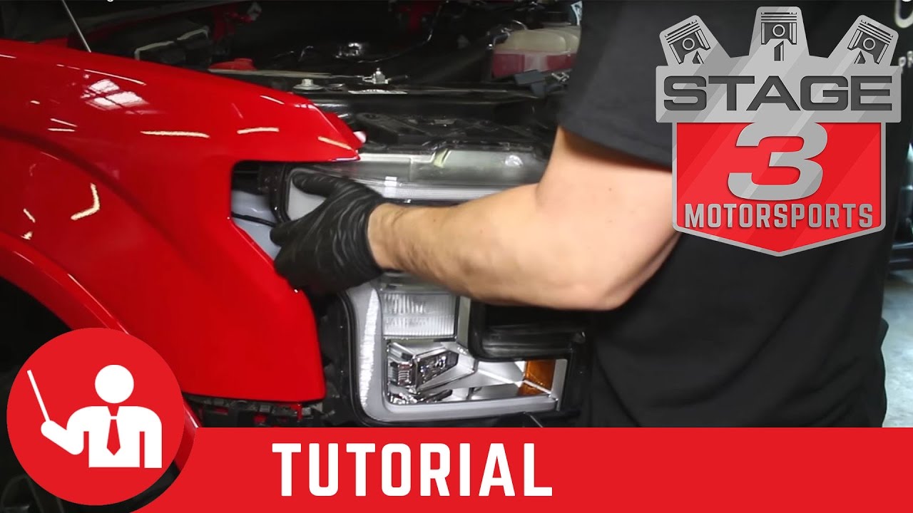 2015 2017 F 150 Headlight Removal Tutorial Youtube
