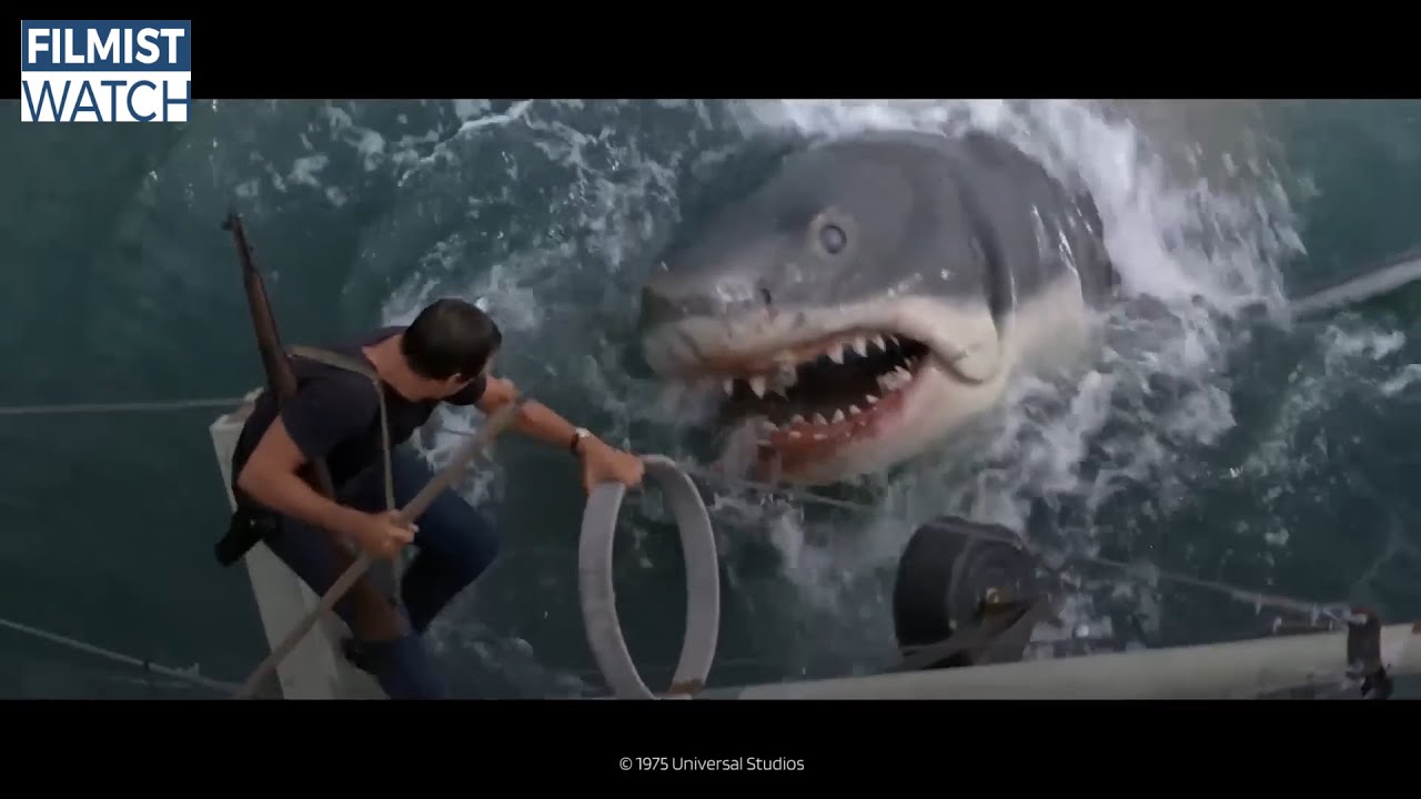 Jaws Killing The Shark Youtube