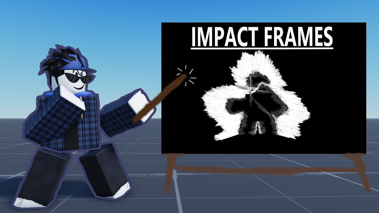 So You Want Impact Frames In Your Roblox Animation Youtube