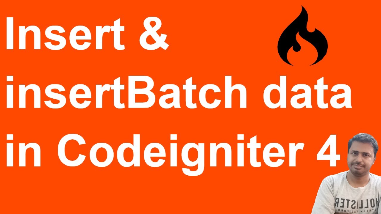 Insert And Insertbatch Data In Codeigniter 4 Insert Batch In