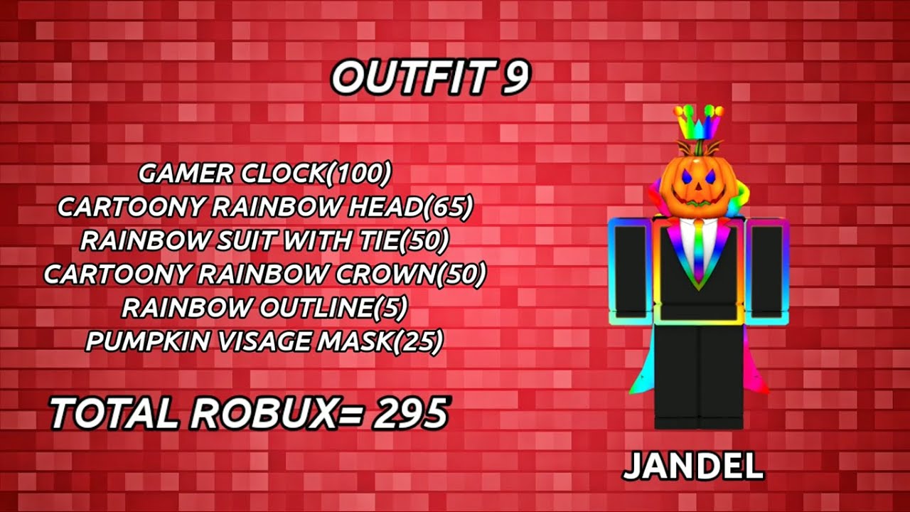 10 Roblox Developer Outfits Youtube