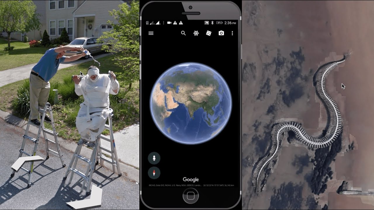 Google Earth Weird Images At Edith Erdman Blog