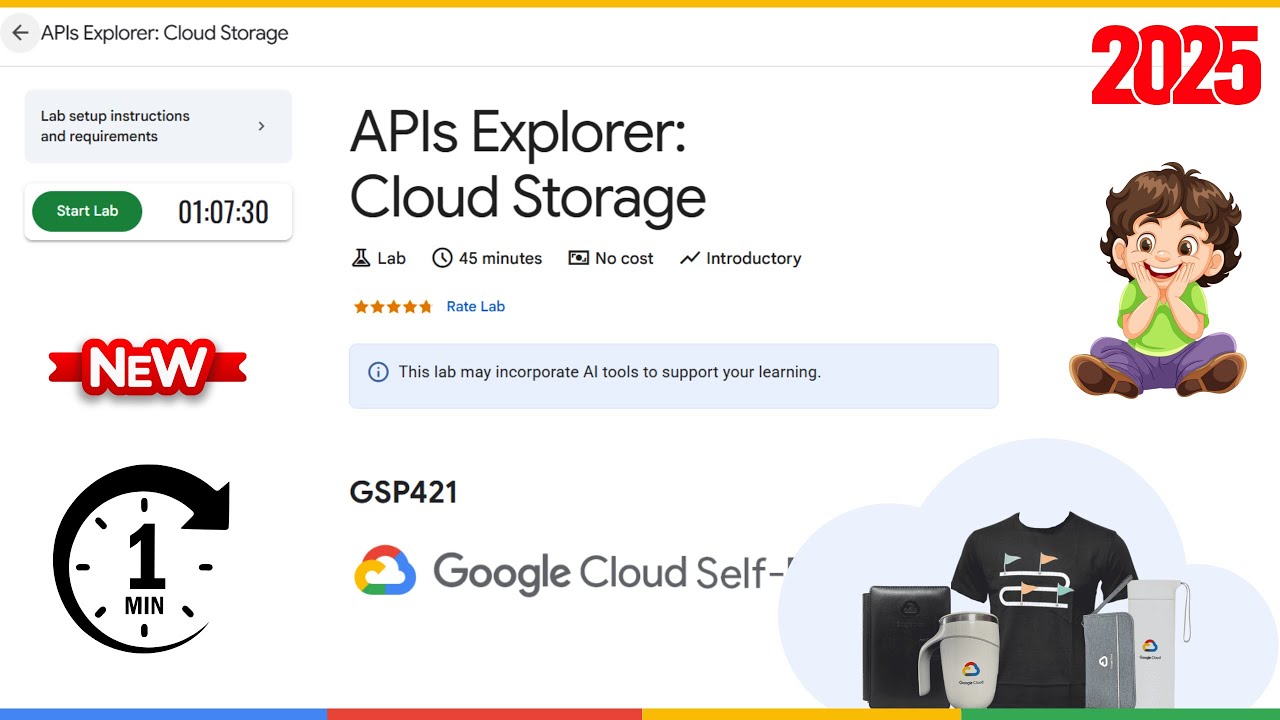 Apis Explorer Cloud Storage Gsp421 Youtube