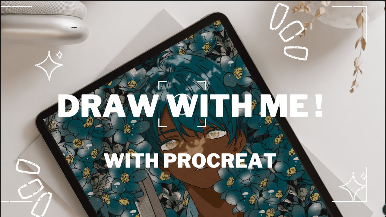 Full Digital Drawing Process With Procreat Youtube