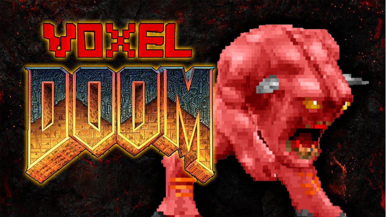 Voxel Doom Un Mod Fiel En 3d Reseña Mod Para Doom En Corcho