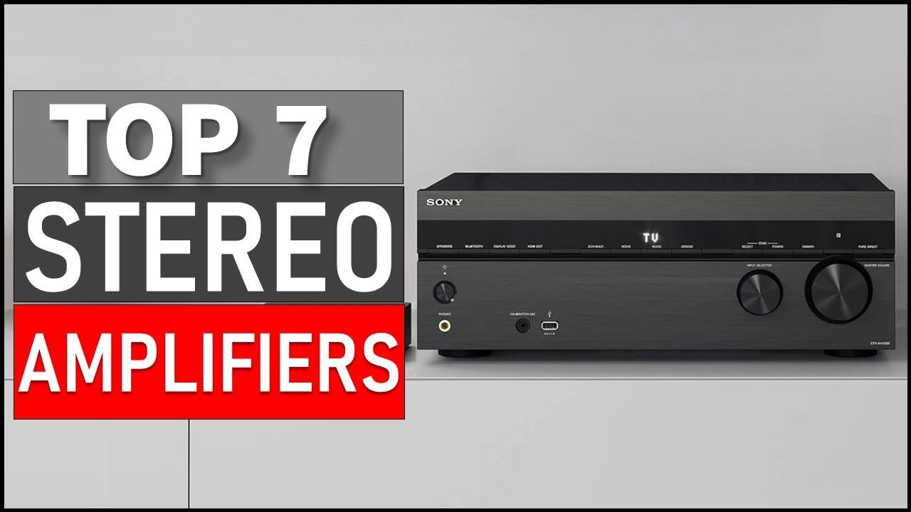 Top 7 Best Stereo Amplifiers In 2024 Youtube
