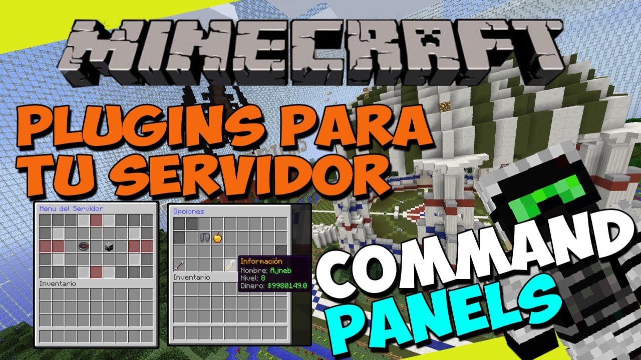 Plugins Para Tu Servidor De Minecraft Command Panels Inventarios