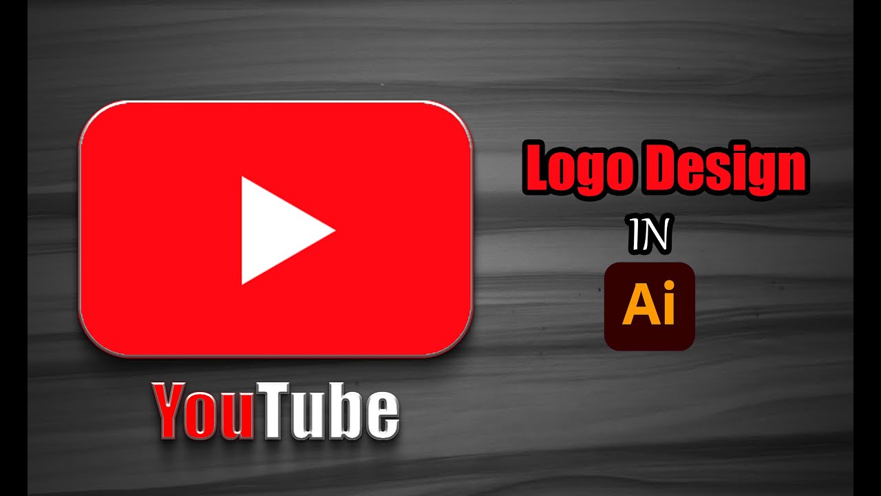 Youtube Logo Design In Illustrator Easily 2024 Logo Design Youtube