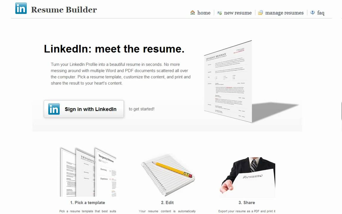 Linkedin Resume Builder Review Youtube