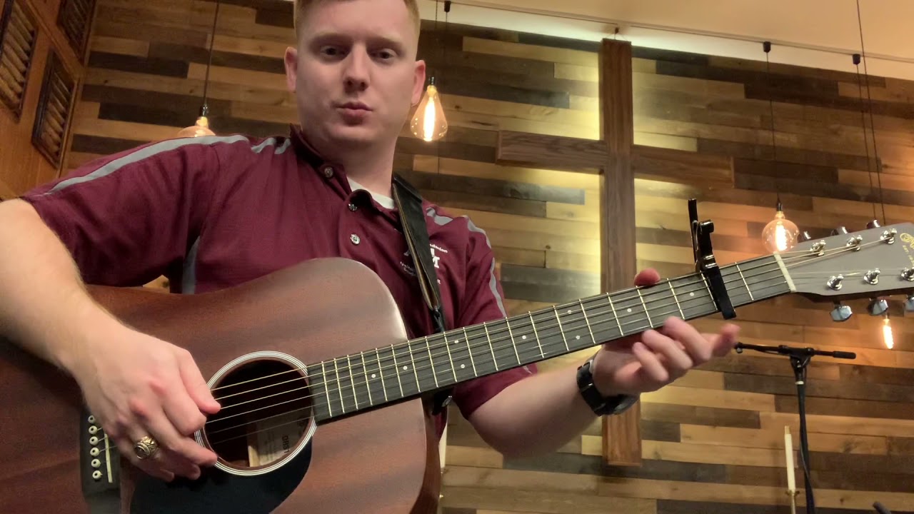 Bluegrass Guitar Lesson One Day At A Time A Youtube