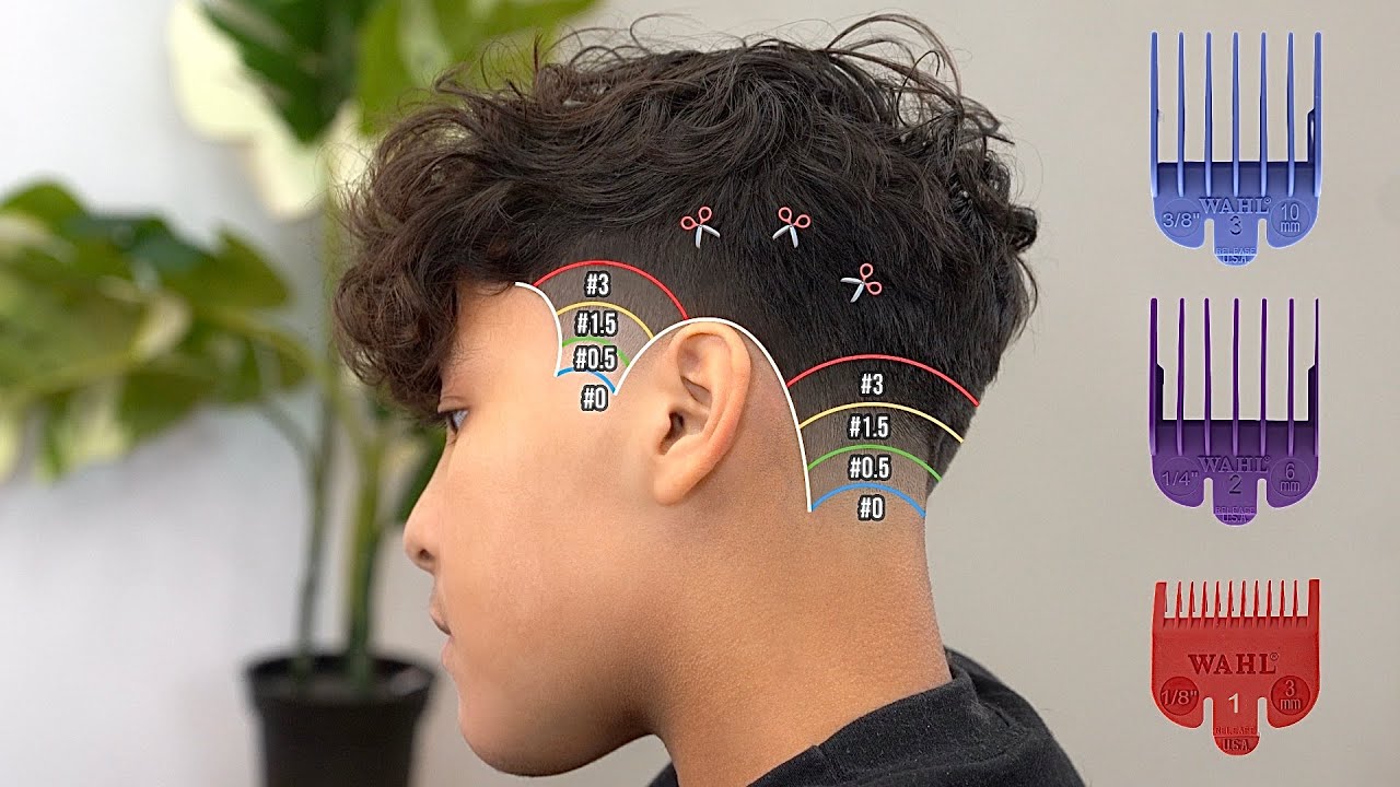 Easy Barber Tutorial Step By Step Low Taper Fringe Haircut Youtube
