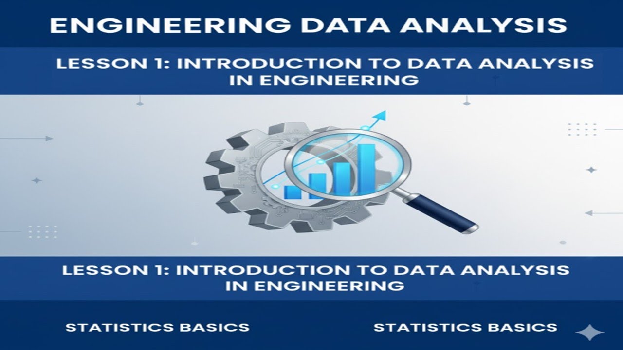 Engineering Data Analysis Lesson 1 Introduction To Data Analysis In