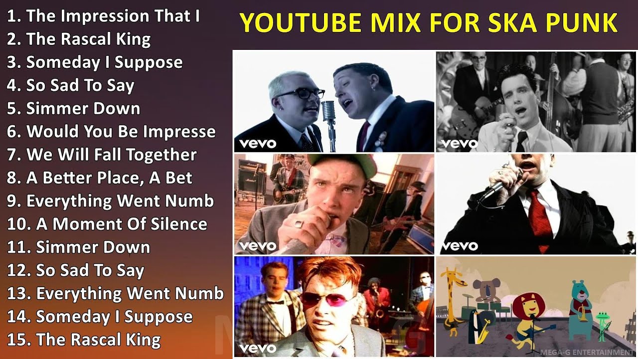 Youtube Mix For Ska Punk Popular Songs Youtube Music