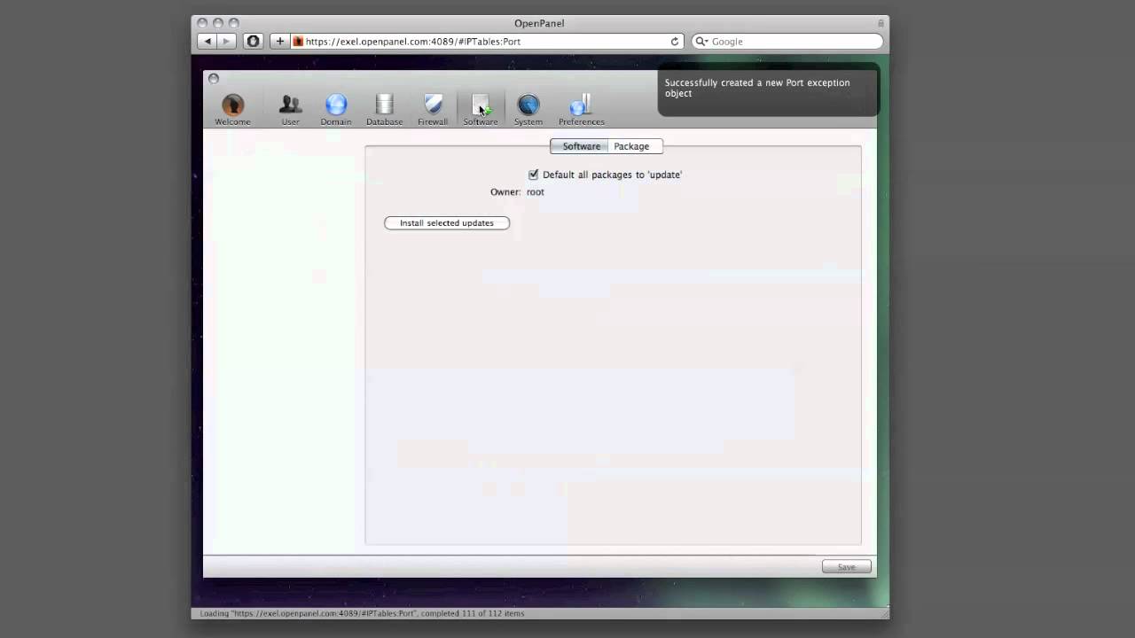 Openpanel 1 0 Interface Youtube