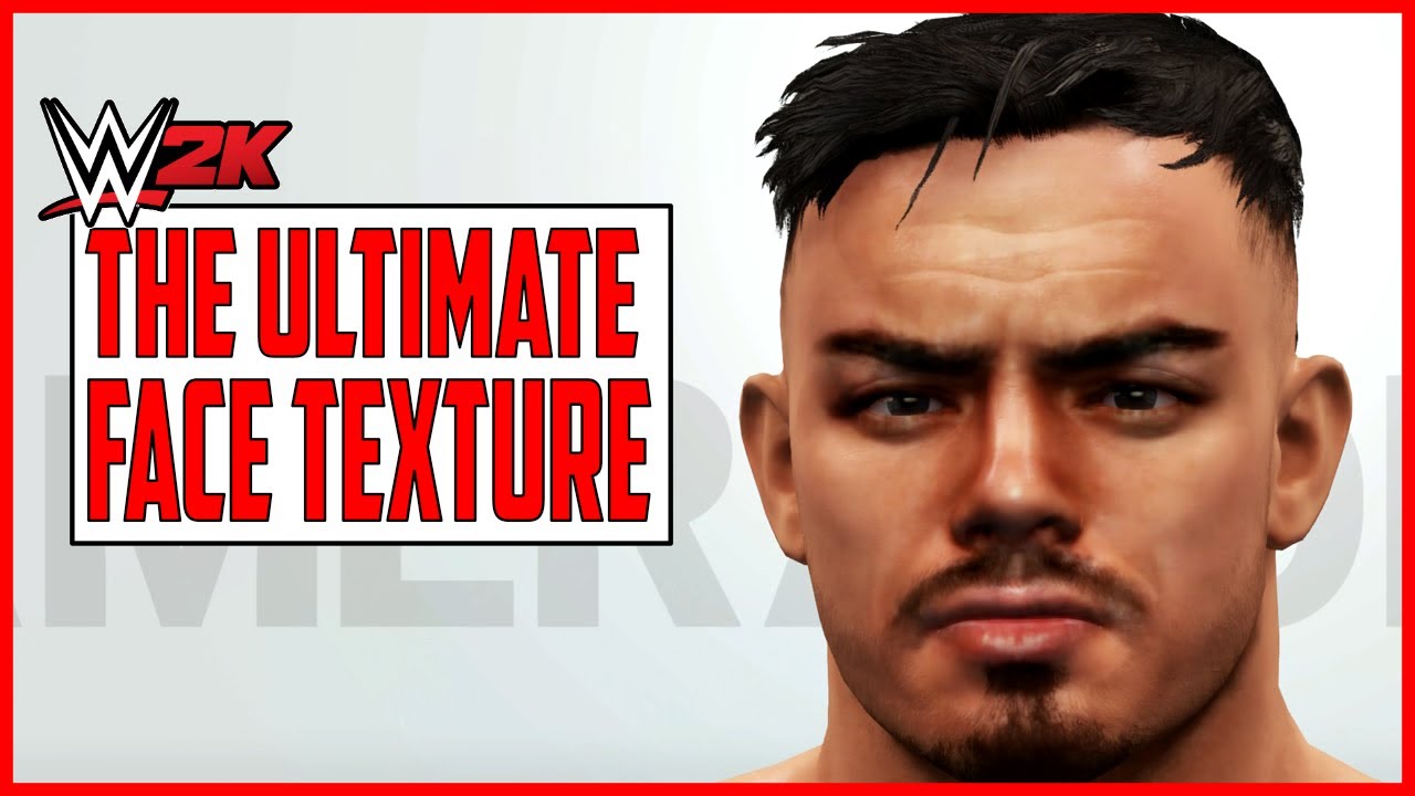 Wwe2k The Ultimate Face Texture Tutorial Youtube