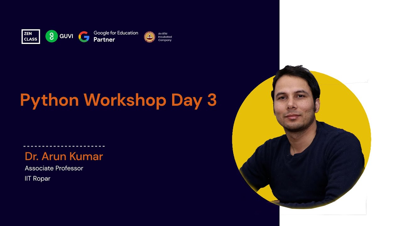 Python Workshop Day 3 Cool Ideas Implemented Using Python By Prof