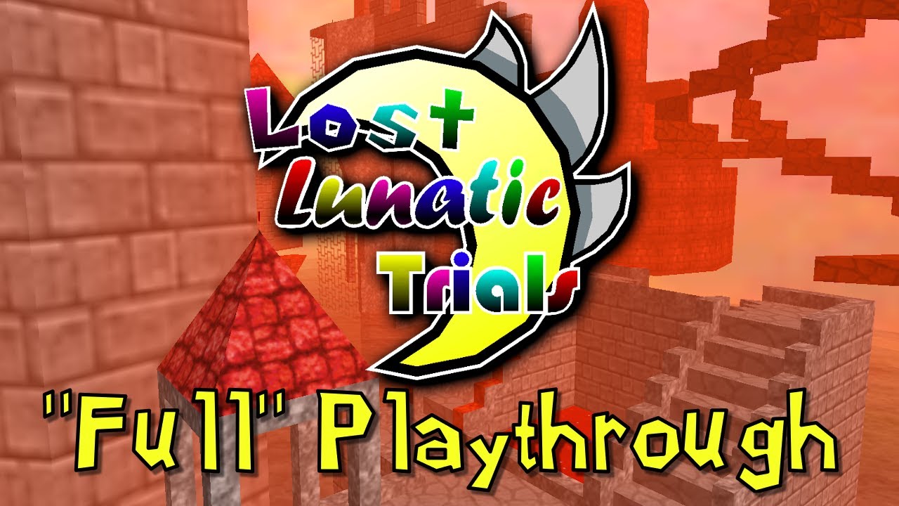 Lost Lunatic Trials 58 Star Playthrough Savestateless Youtube