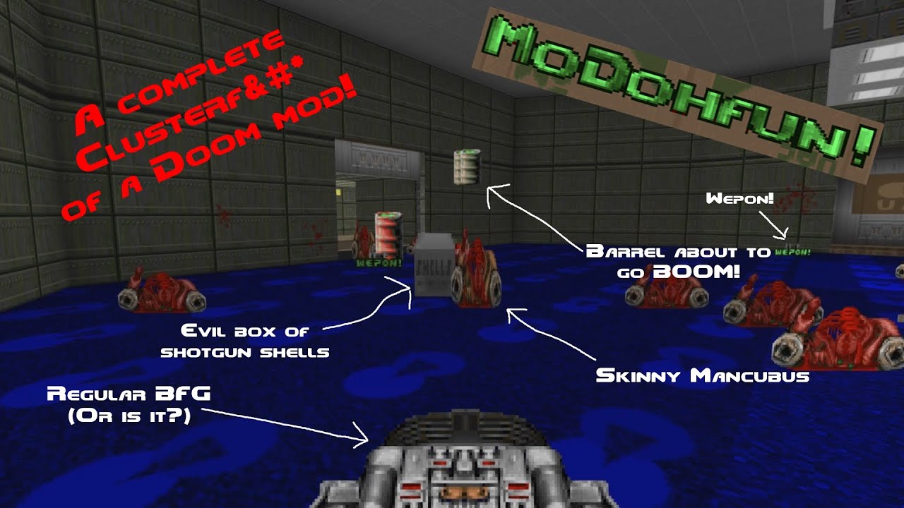 Modohfun A Complete Clusterf Of A Doom Mod Youtube
