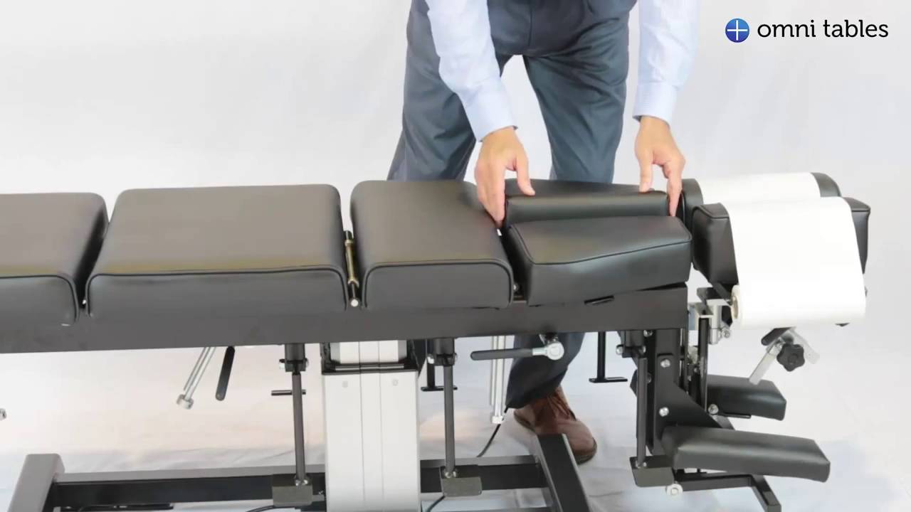 Omni Total Drop Chiropractic Table Operation Youtube