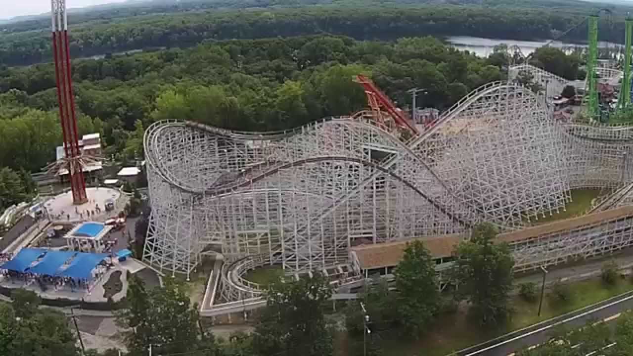Six Flags New England Cyclone Farewell Youtube