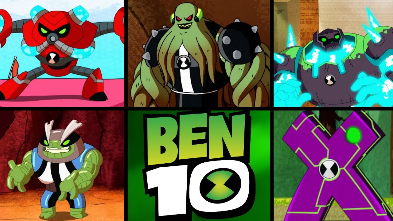 Every New Alien Transformations In Reboot Ben 10 Youtube