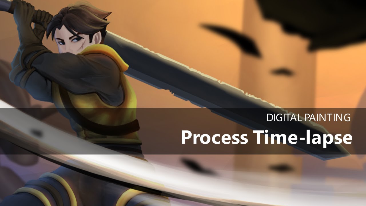 Digital Painting Process Time Lapse Procreate Art Time Lapse Youtube