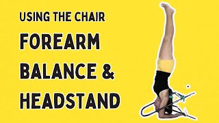How To Support Your Forearm Balance And Headstand Using This Prop Setup ...