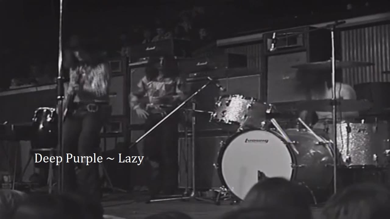 Deep Purple Lazy 1972 Live Video In Copenhagen Denmark Youtube