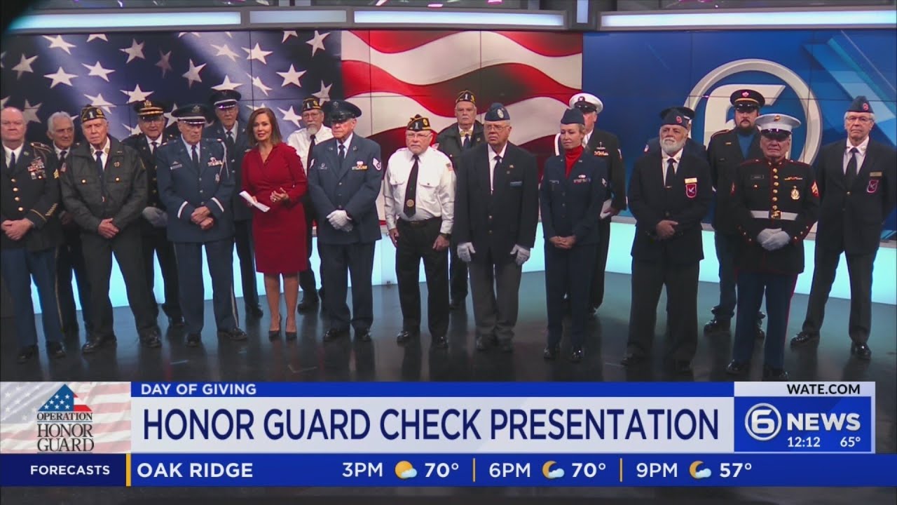 Honor Guard Units Receive 105k Donated During 2024 Operation Honor