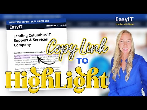 Precision Web Sharing Highlight Link Directly To Text