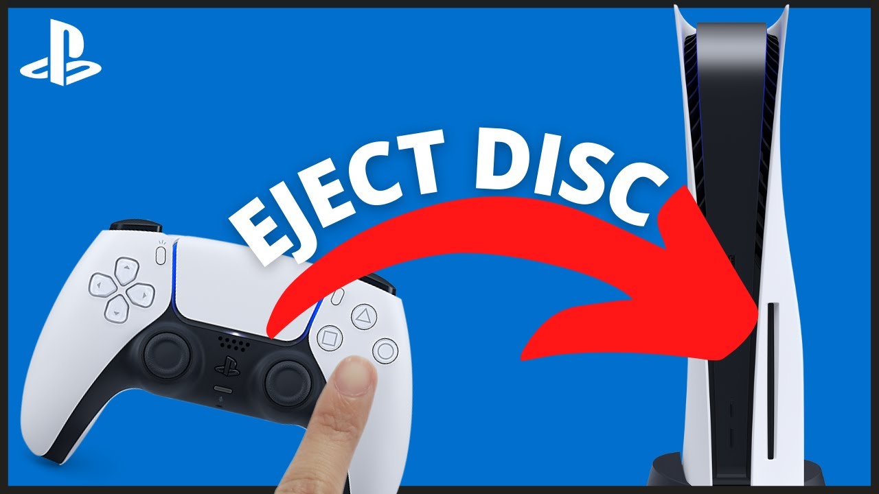 Ps5 How To Eject Disc With Controller Tutorial For Beginners Youtube