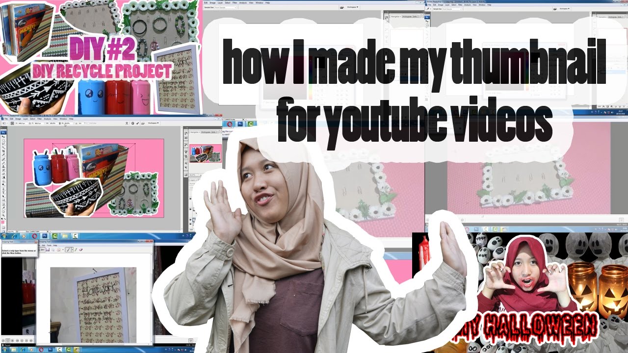 Tutorial Membuat Thumbnail Youtube Youtube