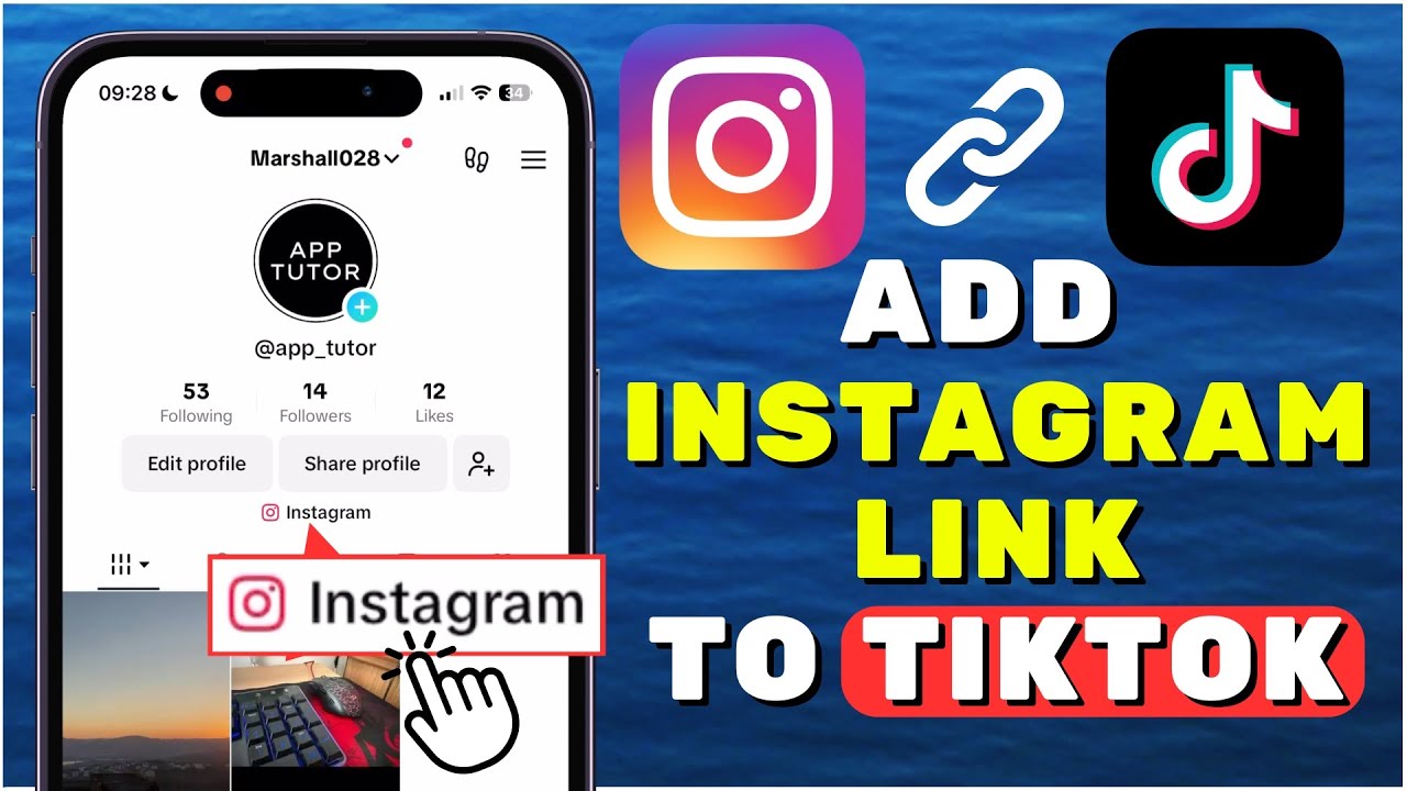 How To Add Instagram Profile Link To Tiktok Clickable Youtube