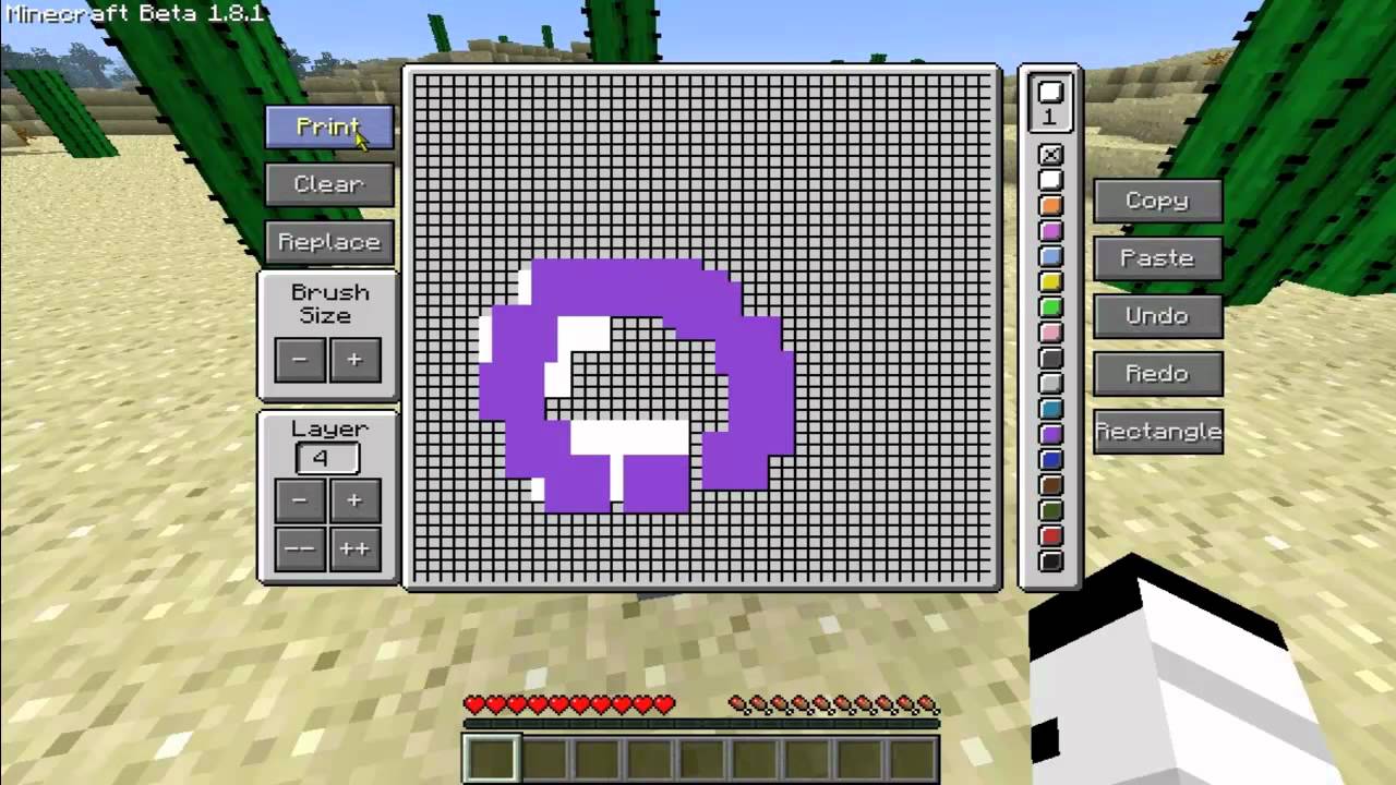 Printerblock Minecraft Mod Youtube