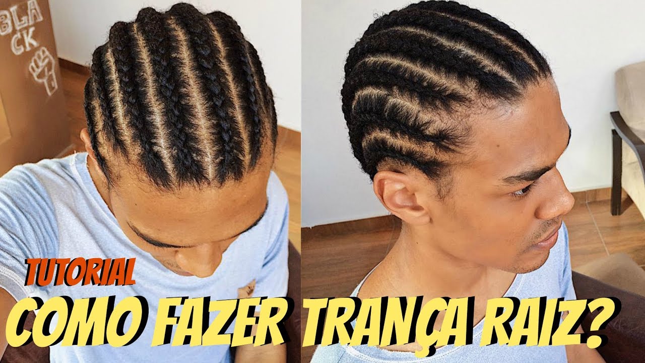 Tutorial De Como Fazer Trança Raiz Cabelos Ondulados Crespos Lisos