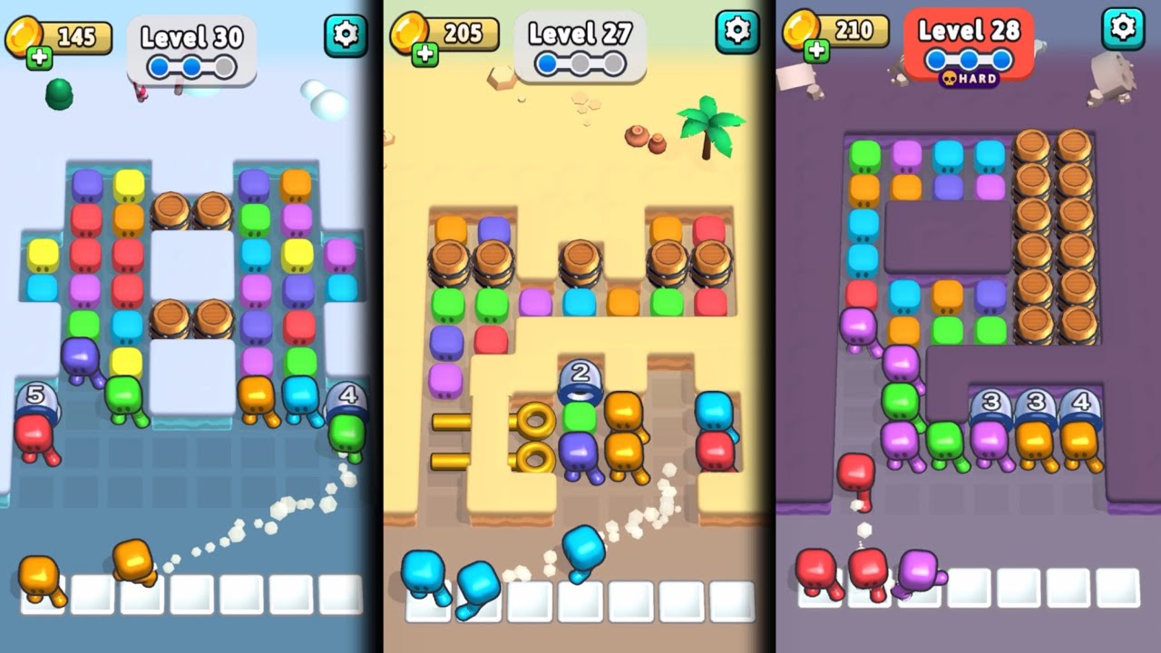 Block Jam 3d Level 26 30 Walkthrough Gameplay Youtube