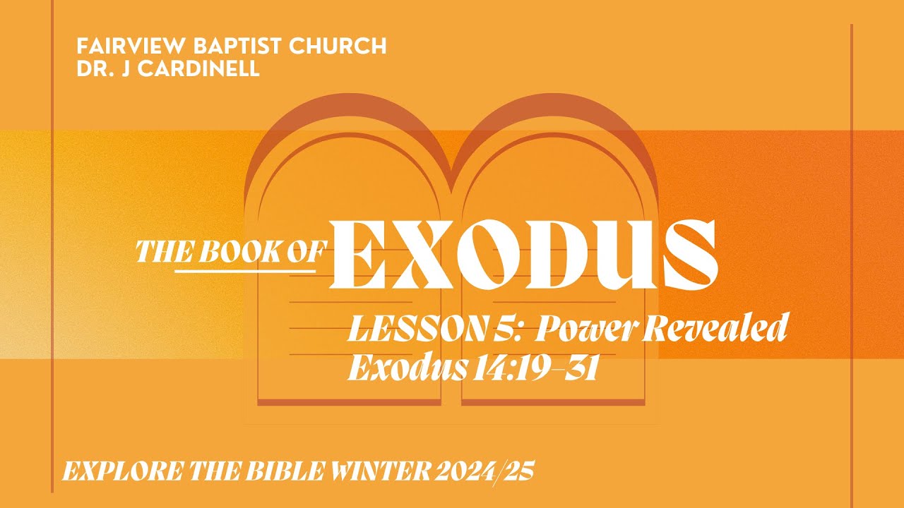 Power Revealed Explore The Bible Winter 2024 2025 Lesson 5 Youtube
