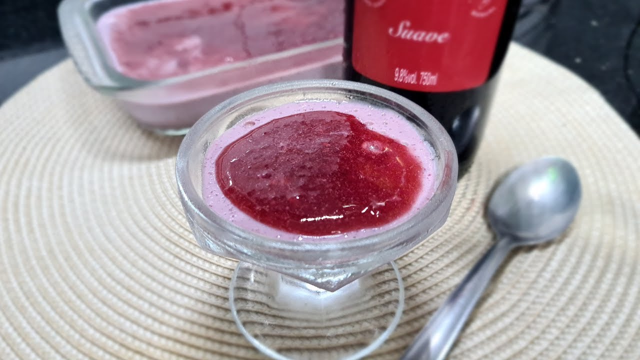 Como Fazer Mousse De Vinho Tinto Youtube