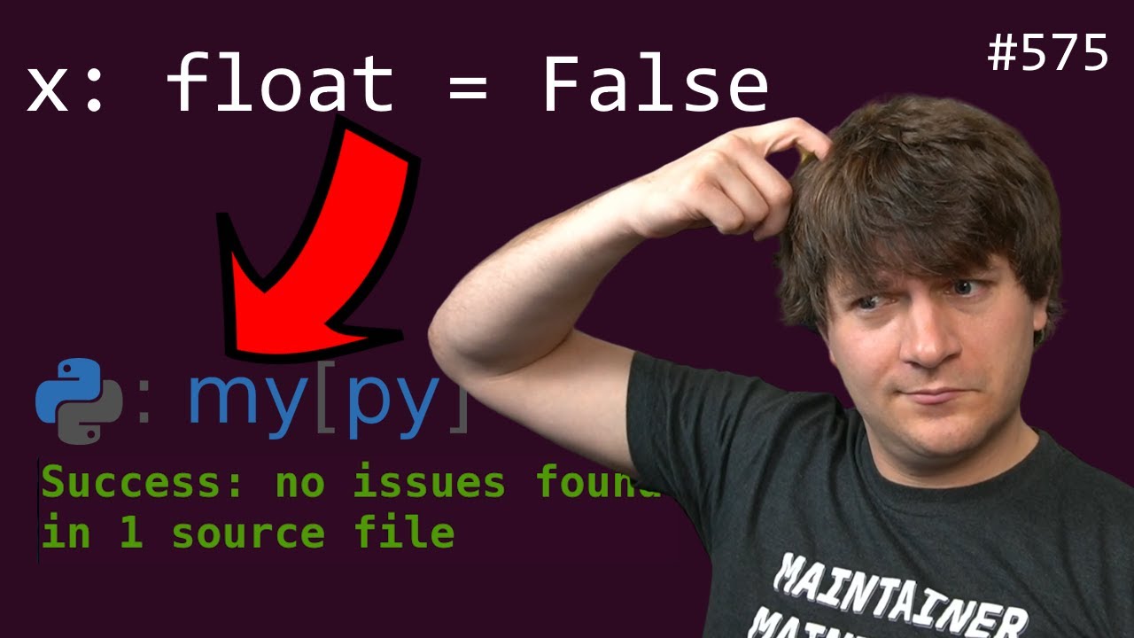 X Float False Is A Valid Annotation Intermediate Anthony