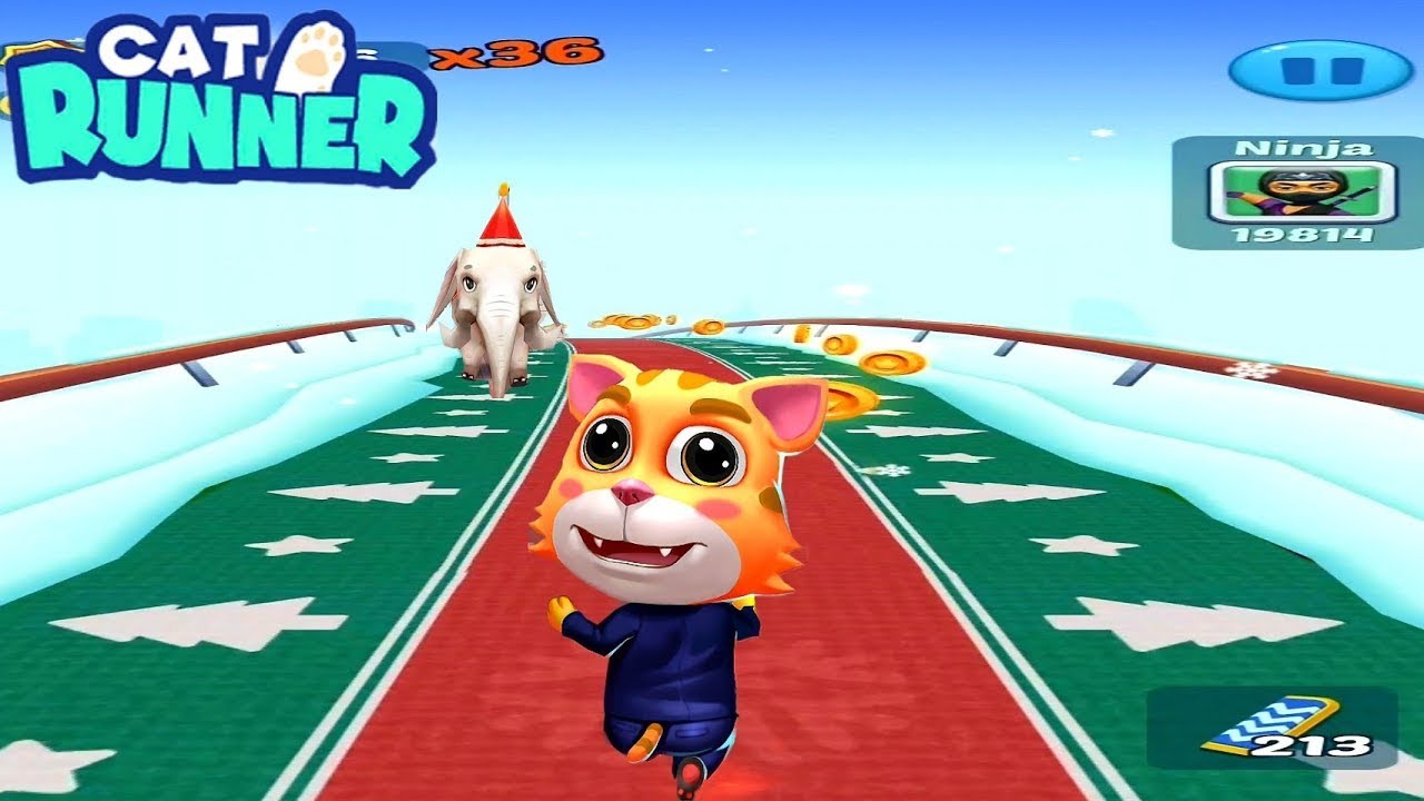 Cat Runner Game Best Cat Run Android Ios Gameplay Hd Youtube