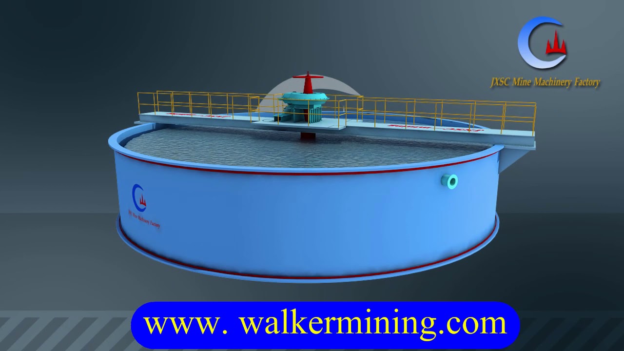 How Thickener Works 3d Animation Video Youtube