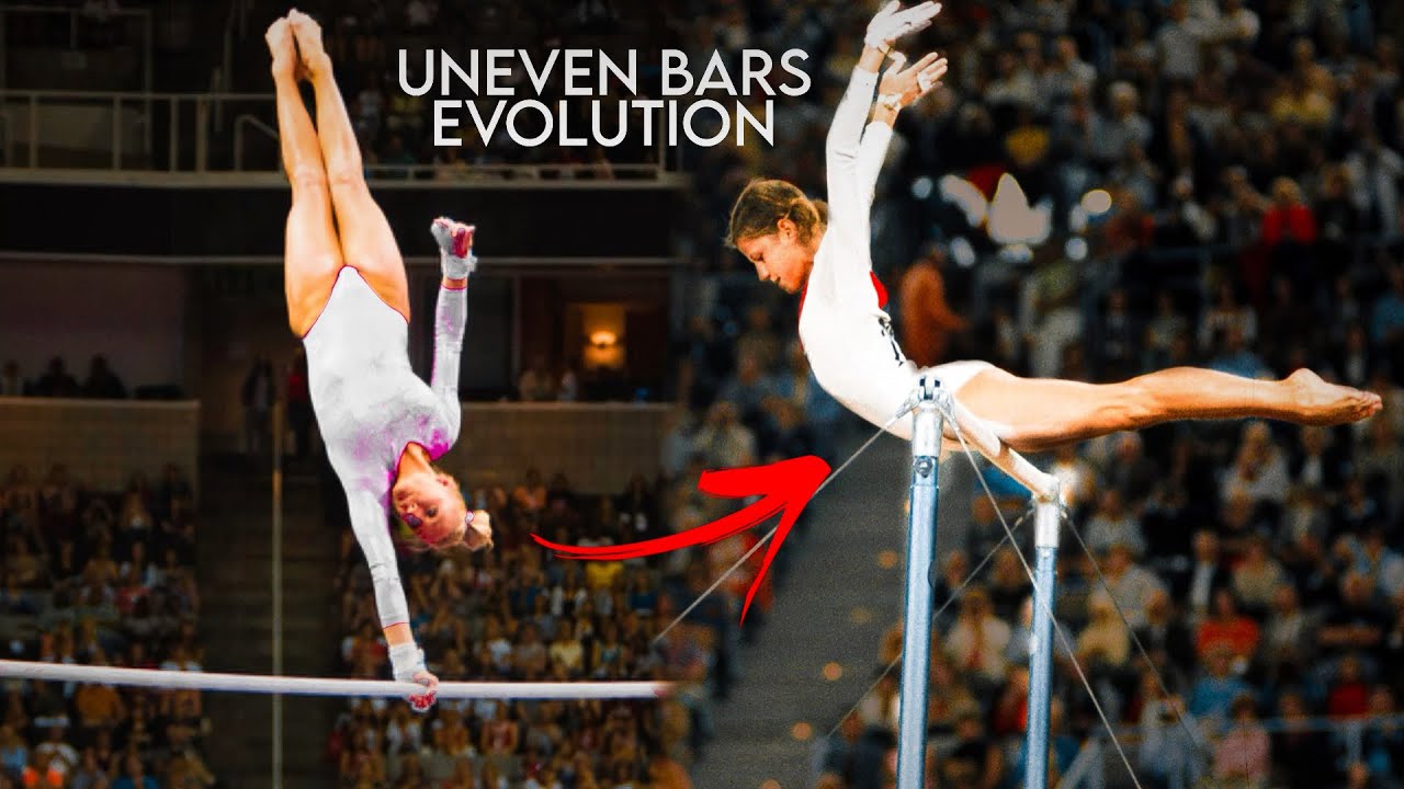 The Evolution Of The Uneven Bars 1930 2022 Gymnastics Compilation