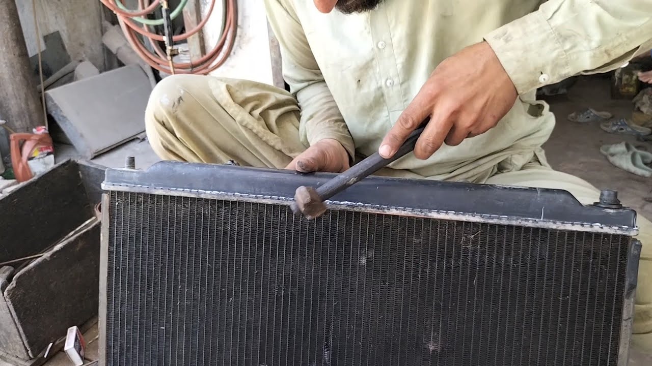 Diy Radiator Repair How To Fix A Leaking Car Radiator Amazing Skills