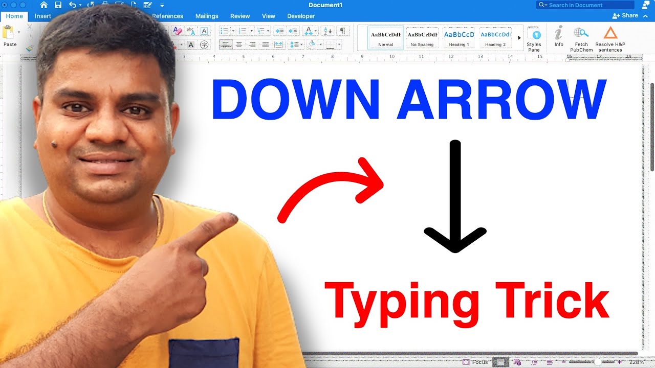 How To Type Down Arrow On Keyboard Youtube
