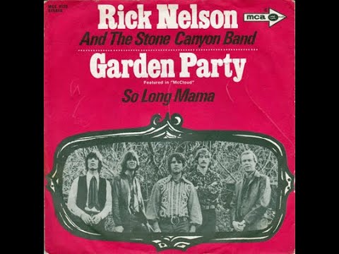 Rick Nelson Garden Party Hd Lyrics Youtube