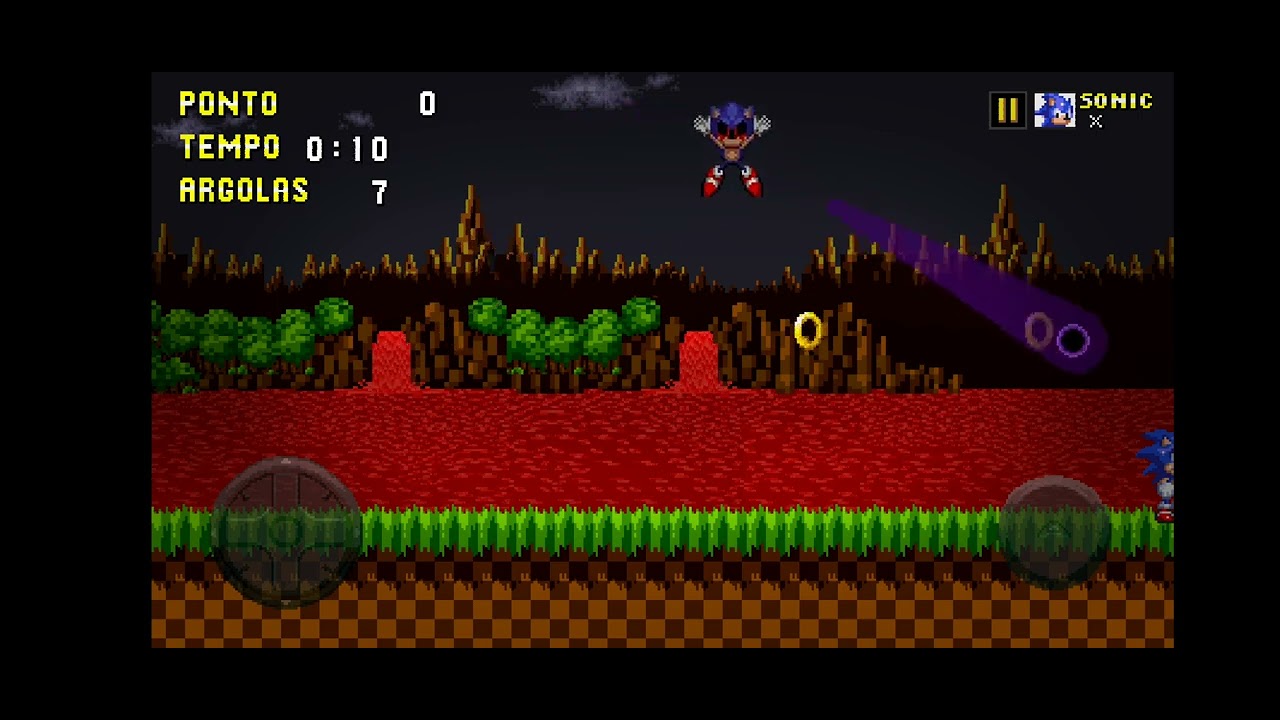 Gameplay De Sonic Exe Round 2 Youtube